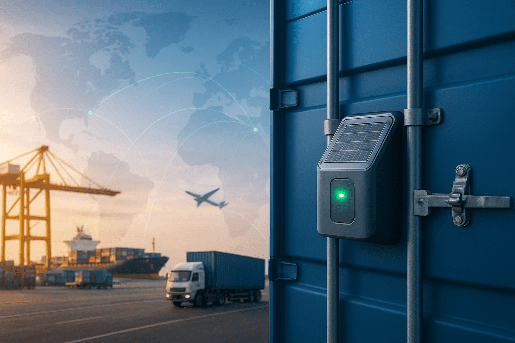 Why Middle East Logistics Adopt Solar GPS E-Locks | Klik e-Seal